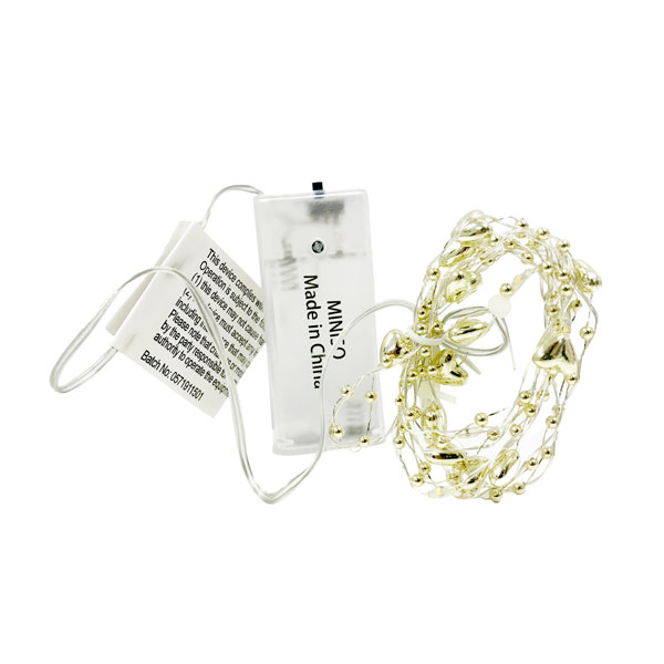 MINISO – Hearts String Lights, 120cm LED-2 Colors available - QIMIAO